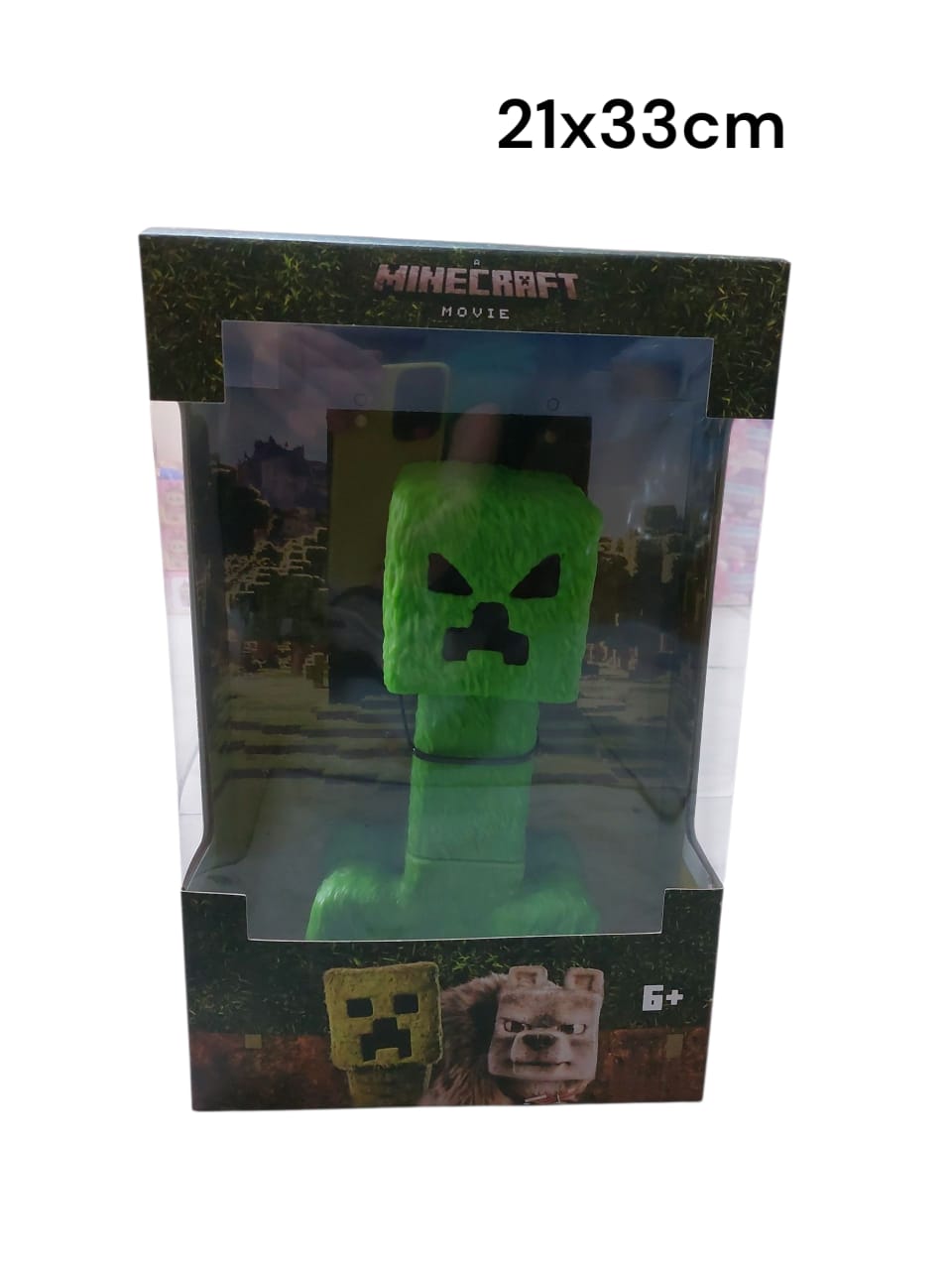 FIGURA MINECRAFT CREEPER 21X33CM – TiendaToy