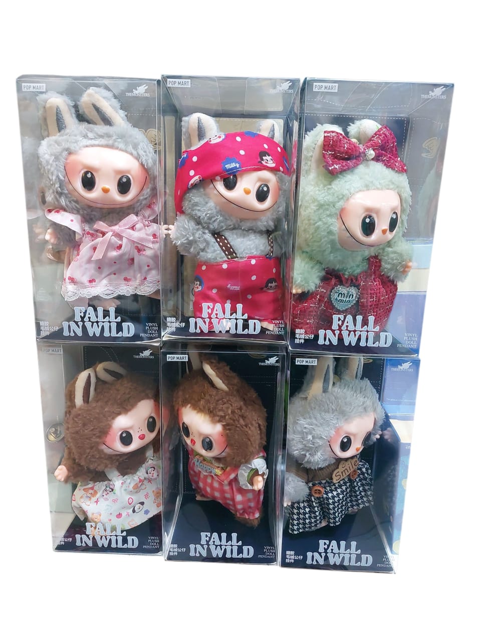 LLAVERO PELUCHE LABUBU CON ROPA – TiendaToy
