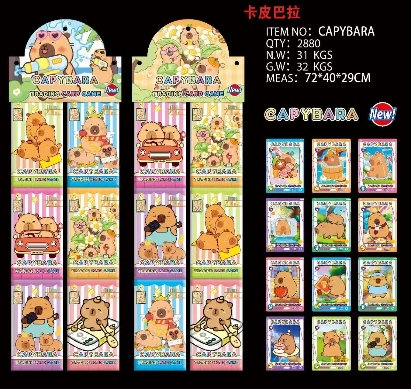 CARTA CAPIBARA X3 TIRAS – TiendaToy