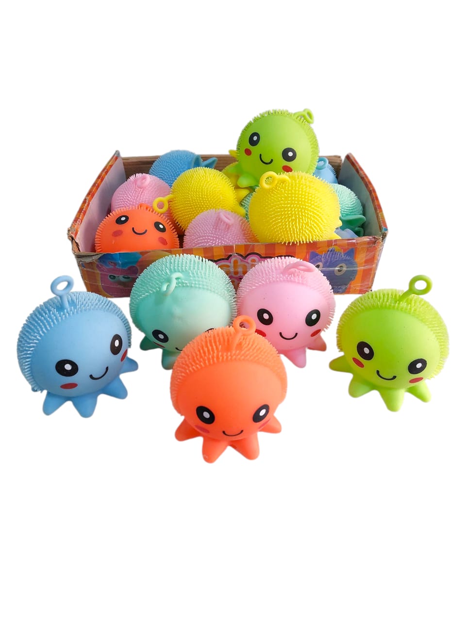 SQUISHY YOYO CALAMAR C/ LUZ – TiendaToy
